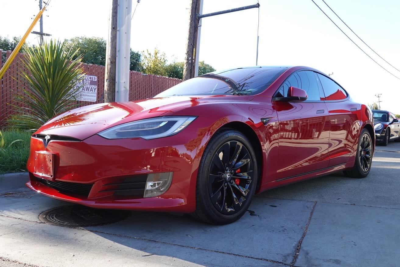 Bay Area Tesla Chrome Delete Vinyl Wrap | Model 3 | Model S | Model X ...